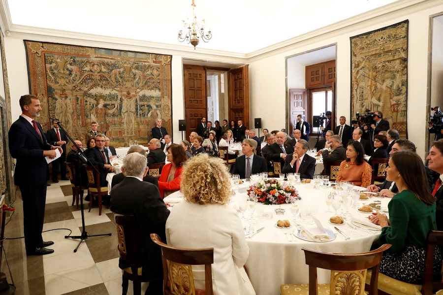 PHL Ambassador Meets King Felipe VI and Queen Letizia at the Spanish ...