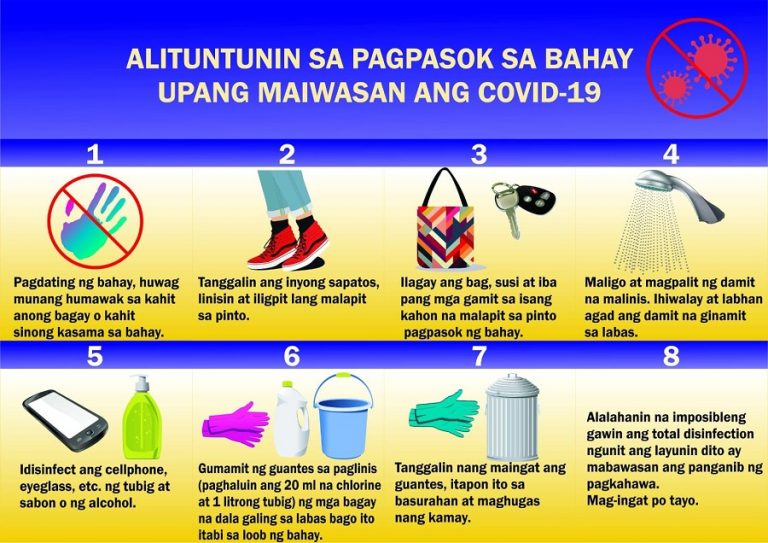 Mga paalala upang makaiwas sa COVID-19 | Philippine Embassy Madrid