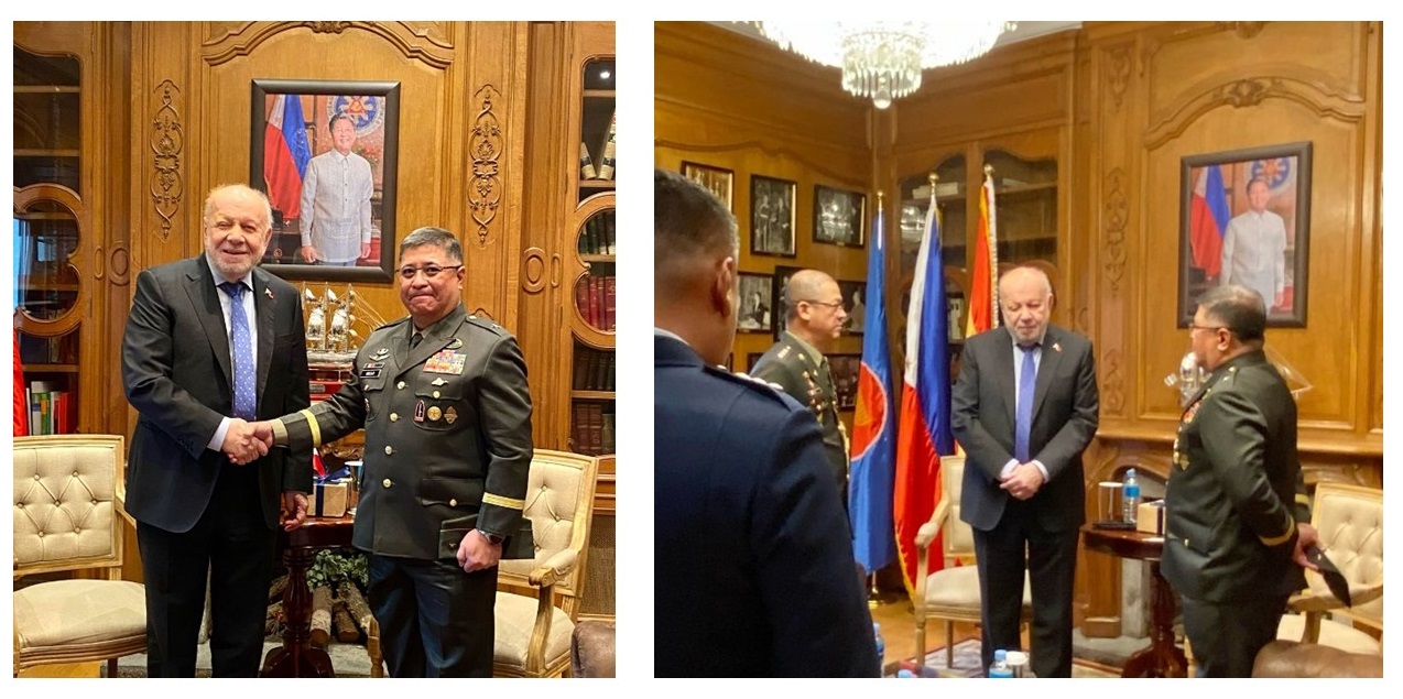 Ambassador Philippe J. Lhuillier Receives AFP Inspector General BGen ...