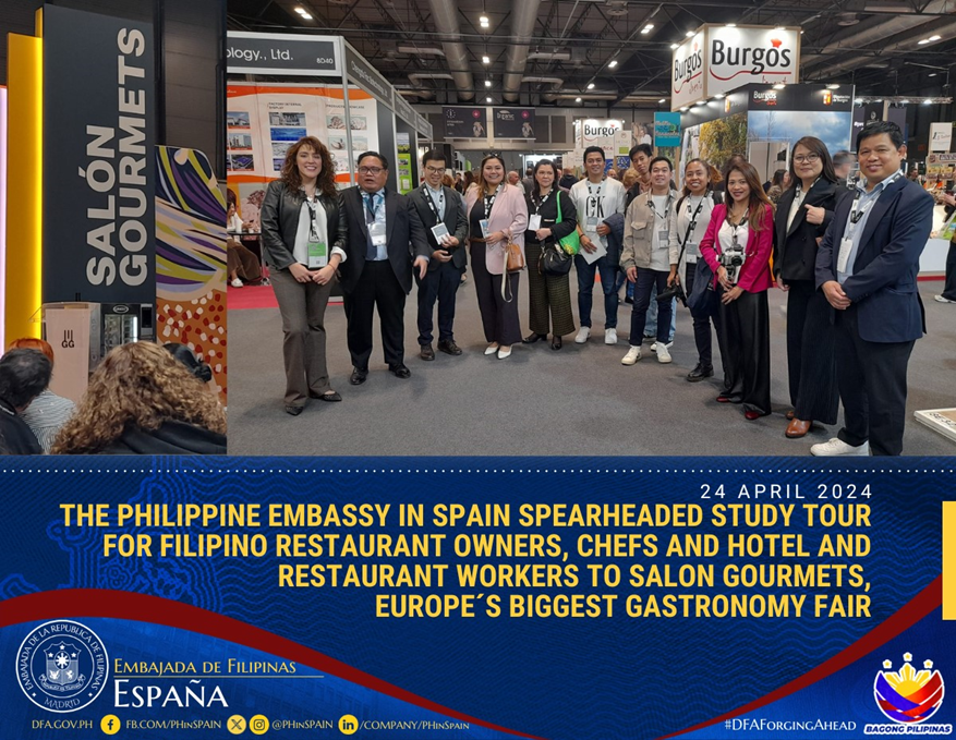 The Philippine Embassy in Spain Spearheaded Study Tour for Filipino ...