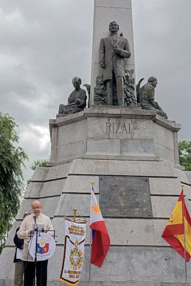 Rizal’s 157th Birth Anniversary Commemorated in Madrid Through Wreath ...