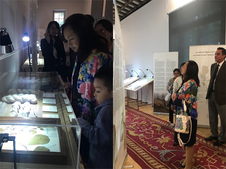 Piña-Seda Exhibit Opens at the Historical Real Fabrica de tapices in ...