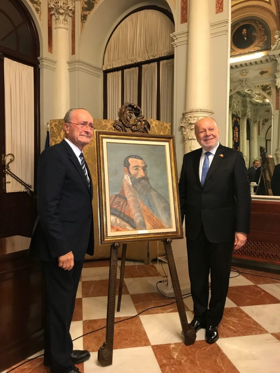 Malaga Mayor Gifts Philippine Embassy with Portrait of Spanish Explorer ...
